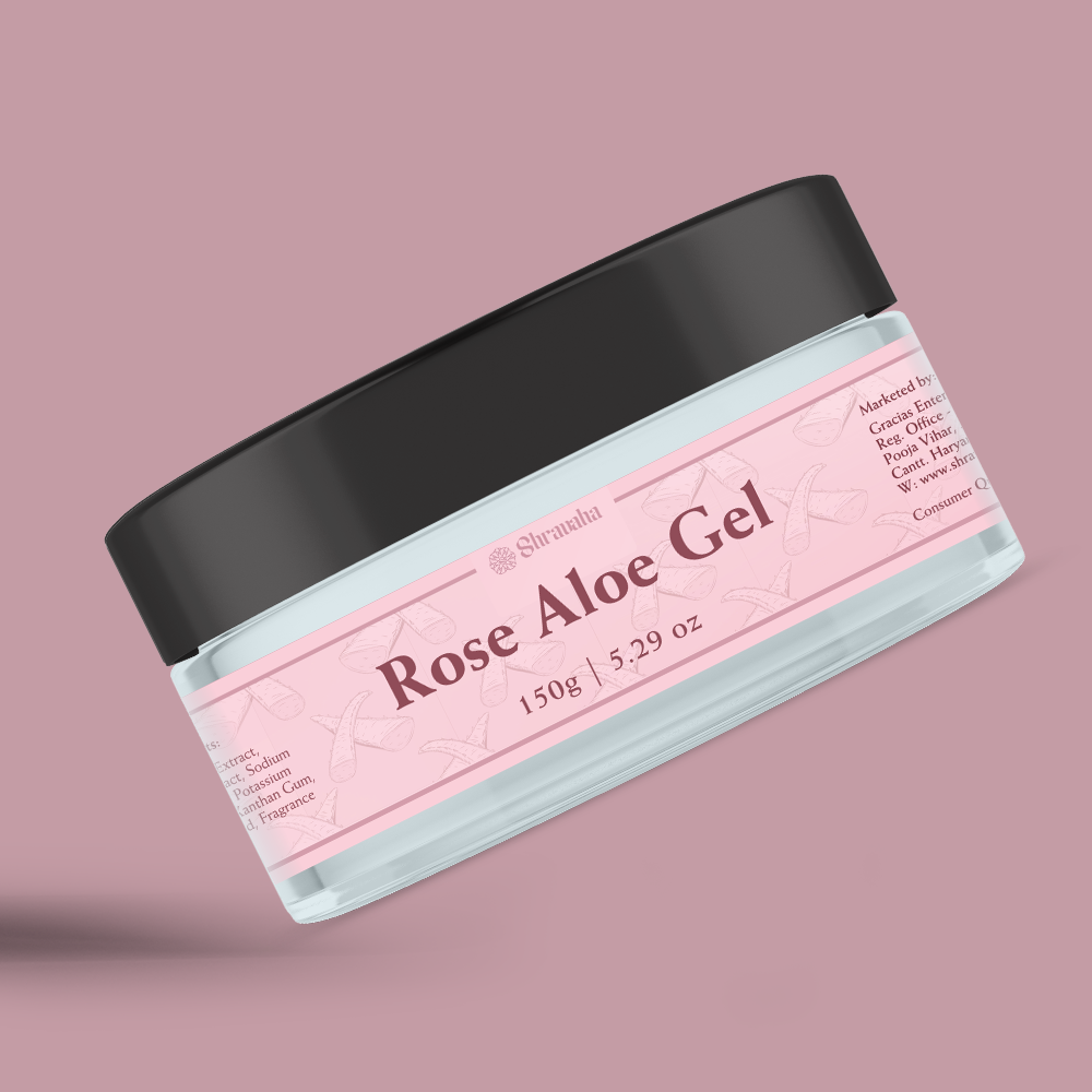 Rose Aloe Gel – Shravaha
